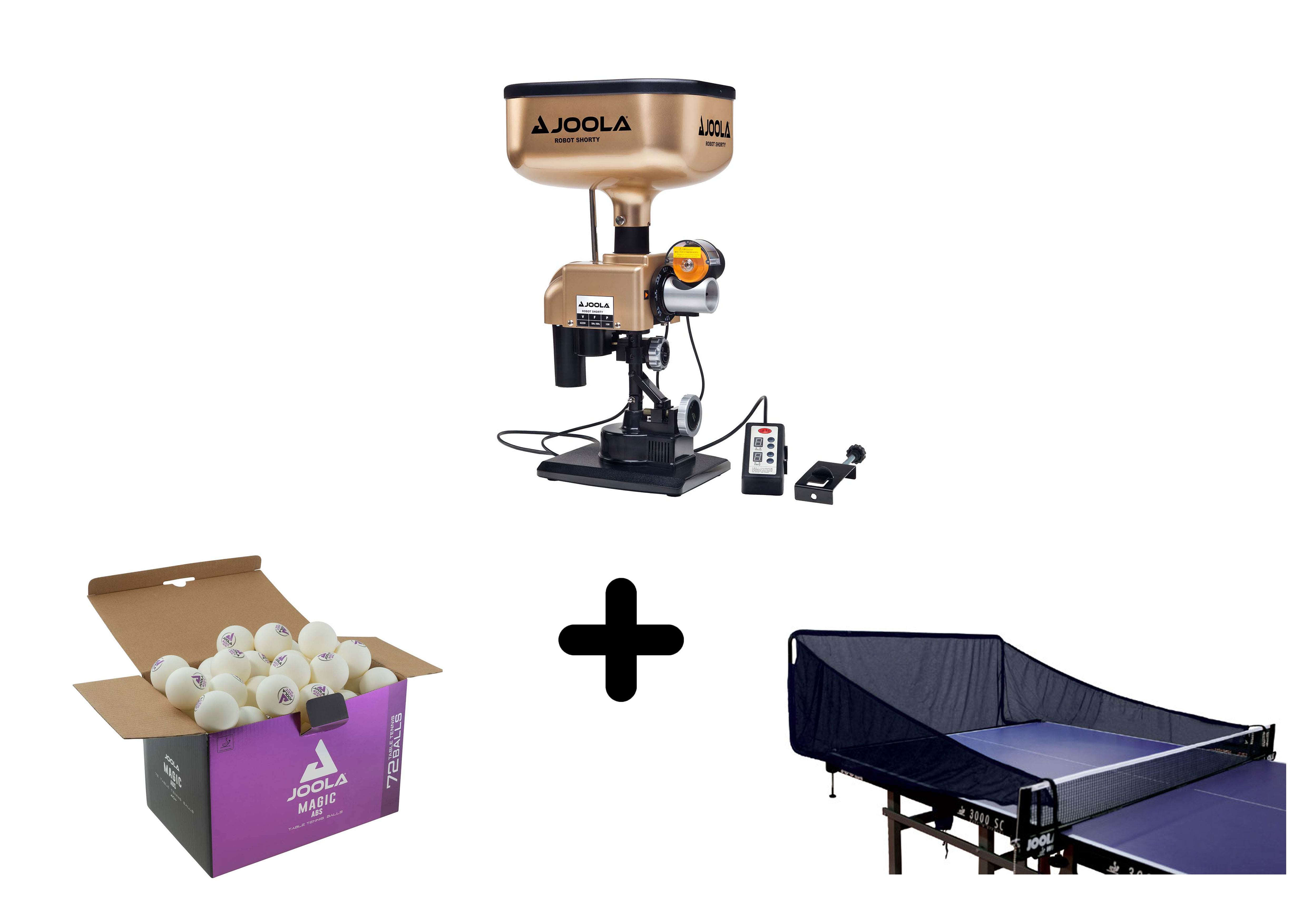 Pack Robot Joola Shorty ( Red Inc ) + PELOTAS MAGIC ABS ( 72UD )